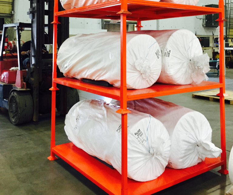 Stacking Pallet Racks | Portable Stack Racks | Steel King